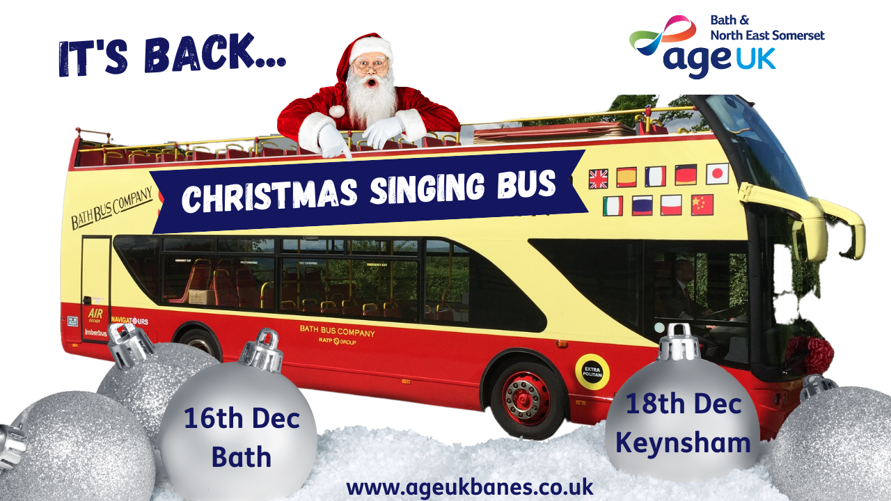 Age UK Bath & North East Somerset’s Christmas Singing Bus